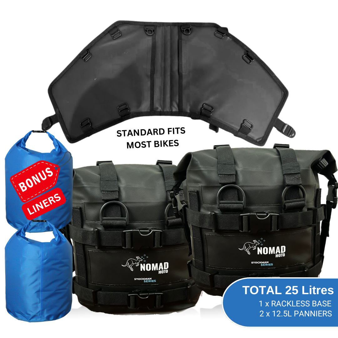 Shop Rackless 25L Waterproof Soft Luggage | NOMAD MOTO